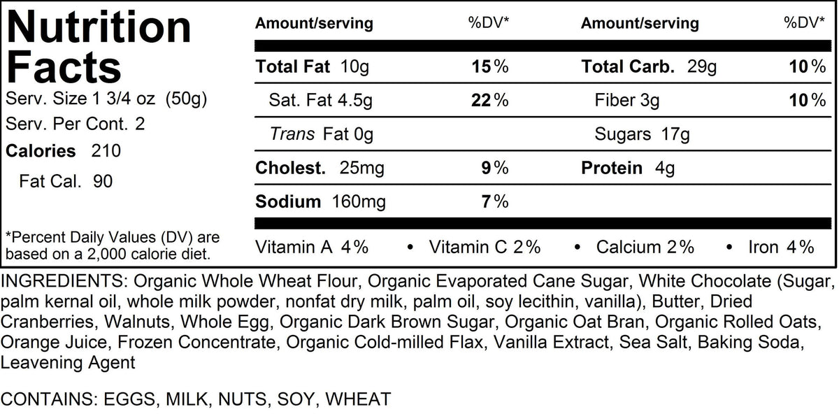 YUMMYLCIOUS WHITE CHOCOLATE W/ CRANBERRIES AND WALNUTS – Yummylicious ...